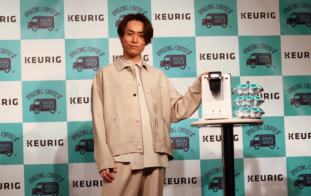 EXILE TETSUYA、AMAZING COFFEE×KEURIG新商品に自信！「想いをこの一杯に詰め込めました」 – 画像一覧（4/5 ...