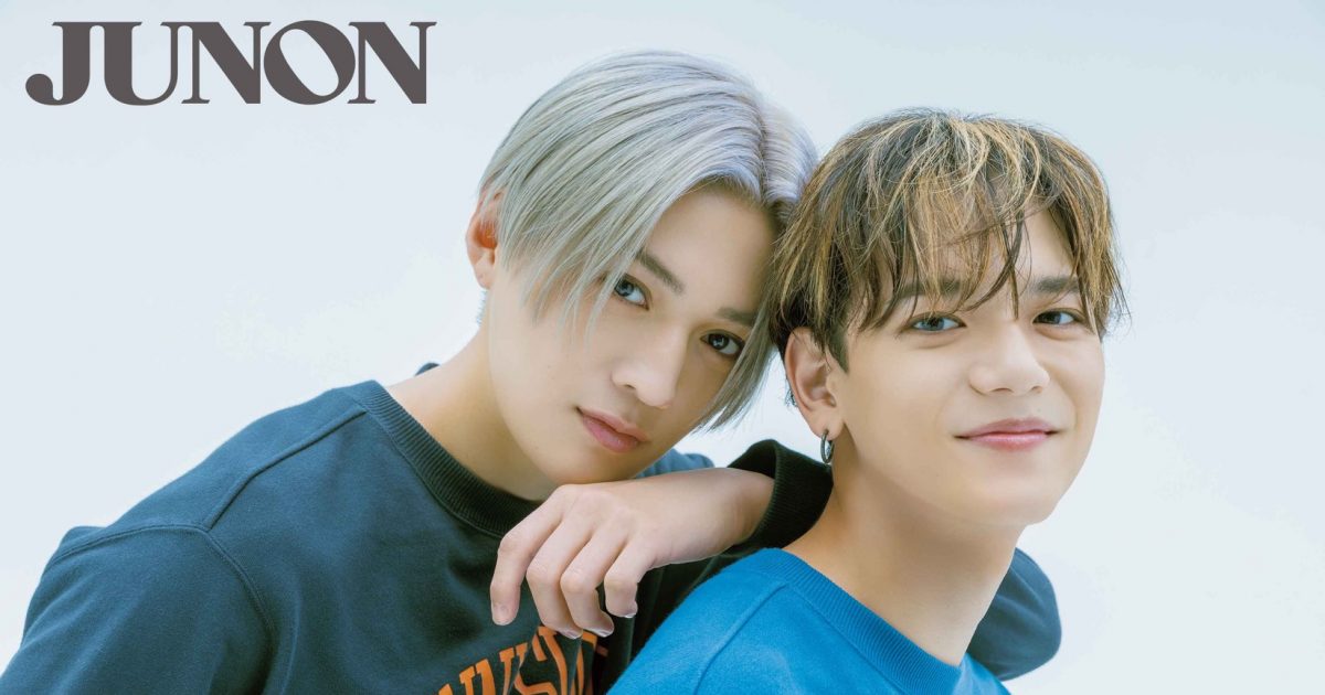 FANTASTICS・⼋⽊勇征＆中島颯太、『JUNON』で互いの秘密の素顔を語る – 画像一覧（5/5） – THE FIRST TIMES