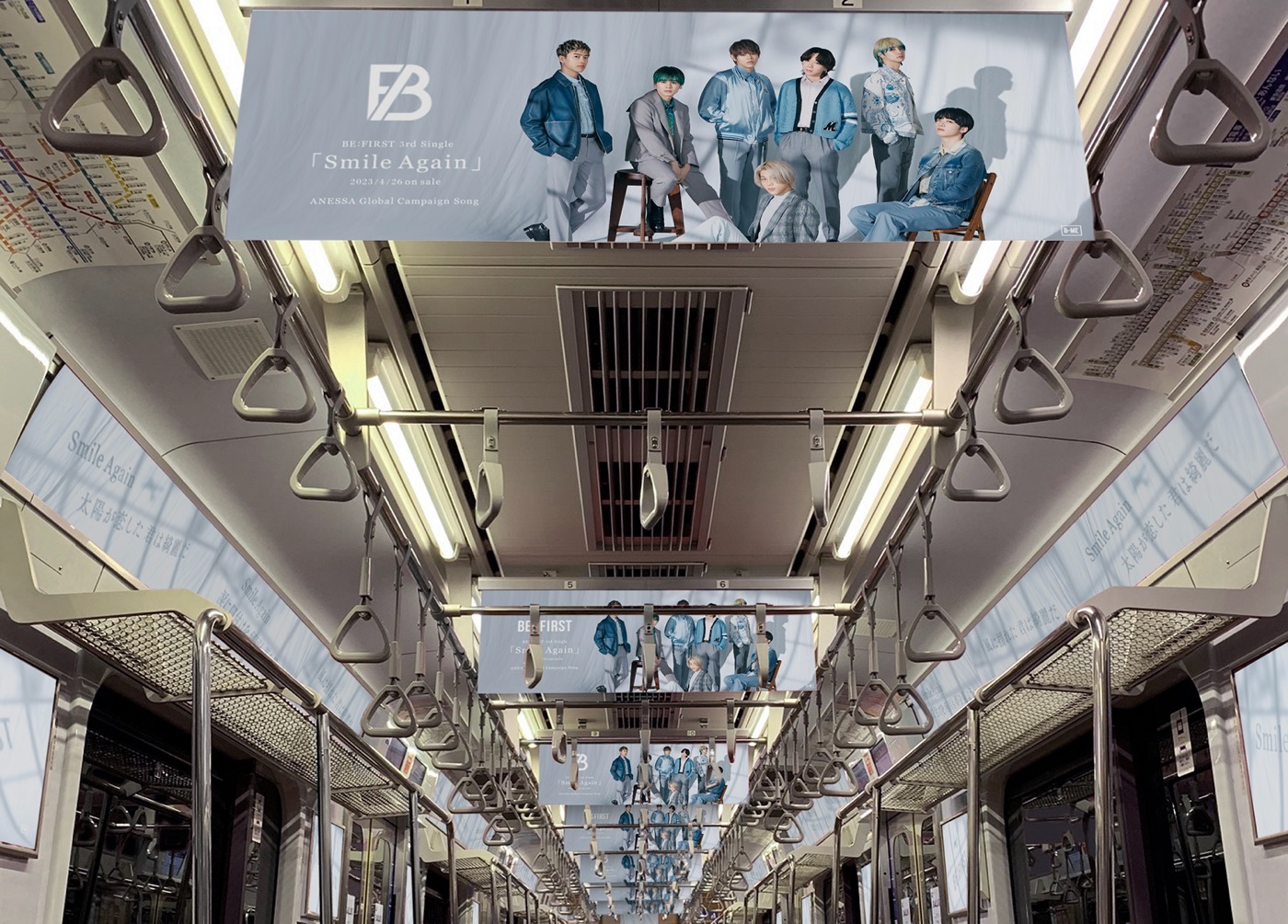 BE:FIRSTが東横線と田園都市線をジャック！ 新曲「Smile Again」の世界観を表現 – THE FIRST TIMES