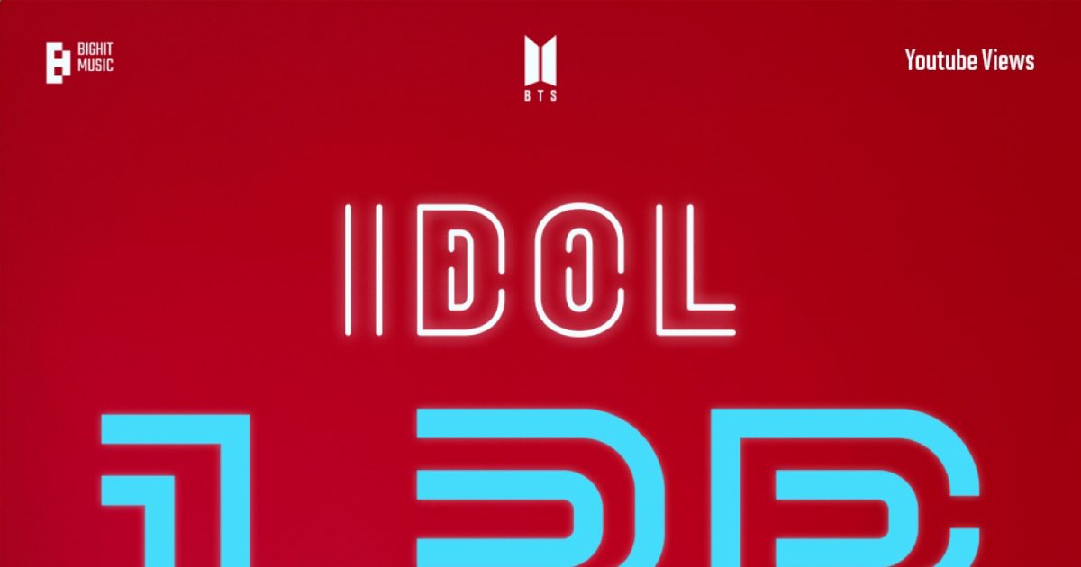 BTS、「IDOL」のMV再生回数が13億回を突破！13億回超えの作品は5本目 – THE FIRST TIMES