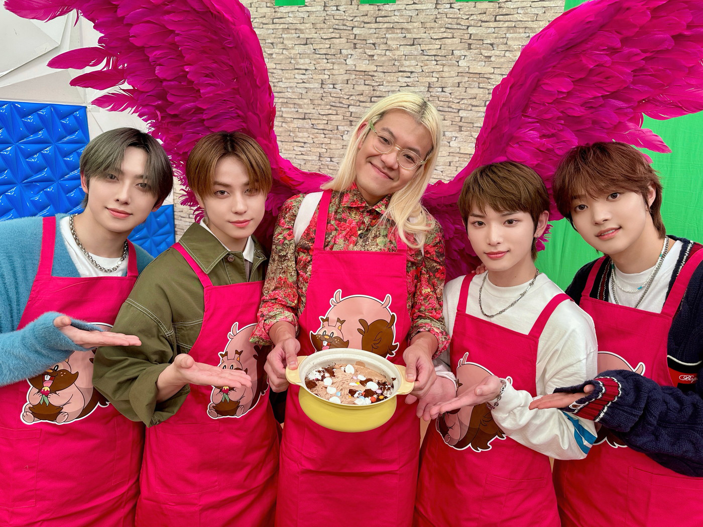 &TEAM・EJ＆FUMA＆HARUA＆TAKIが『ポケモンとどこいく！？』初登場！ 鍋好き芸人のZAZYとヨクバリス風のスイート鍋作り – THE FIRST TIMES