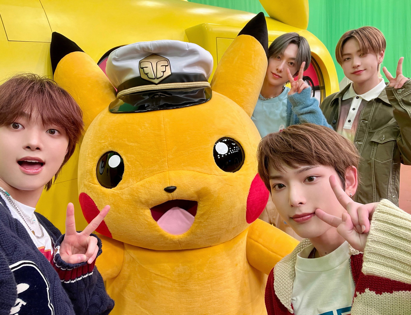 &TEAM・EJ＆FUMA＆HARUA＆TAKIが『ポケモンとどこいく！？』再登場！ 自称”10人目の&TEAM”サンシャイン池崎と一緒にダンス – THE FIRST TIMES