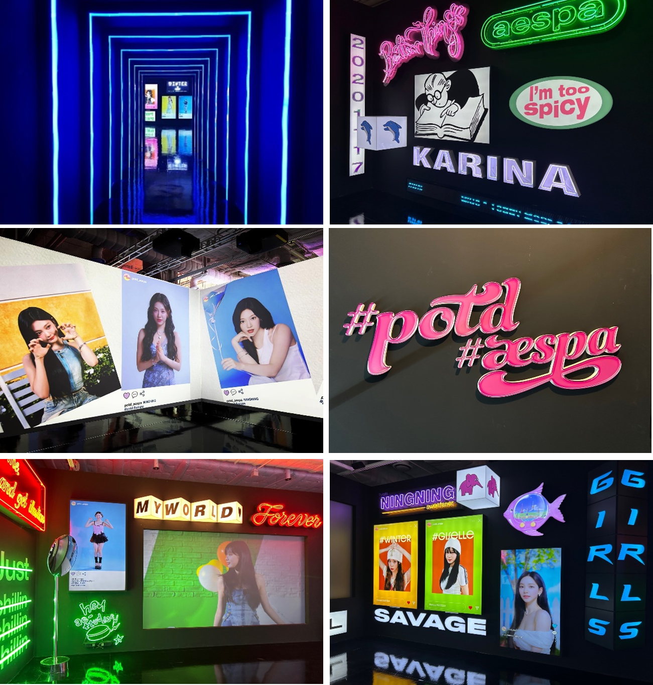 aespa、展示会『#potd #aespa in Tokyo』＆VRコンサート『LYNK-POP : THE 1st VR CONCERT ...