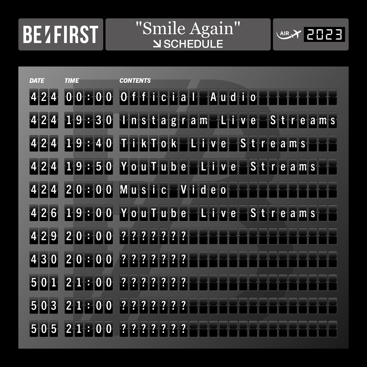 BE:FIRST、3rdシングル「Smile Again」のあらたなティザー動画公開 – THE FIRST TIMES