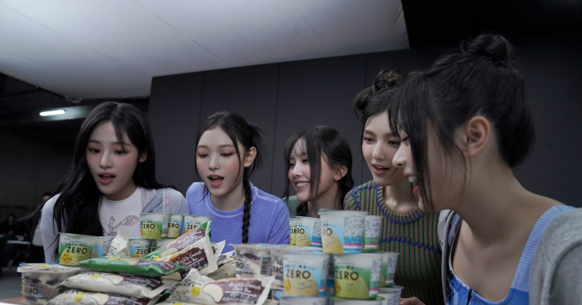NewJeans、ロッテ“ZERO”新TVCMに登場！5⼈仲良く⾃然体でおやつを堪能 – 画像一覧（3/13） – THE FIRST TIMES