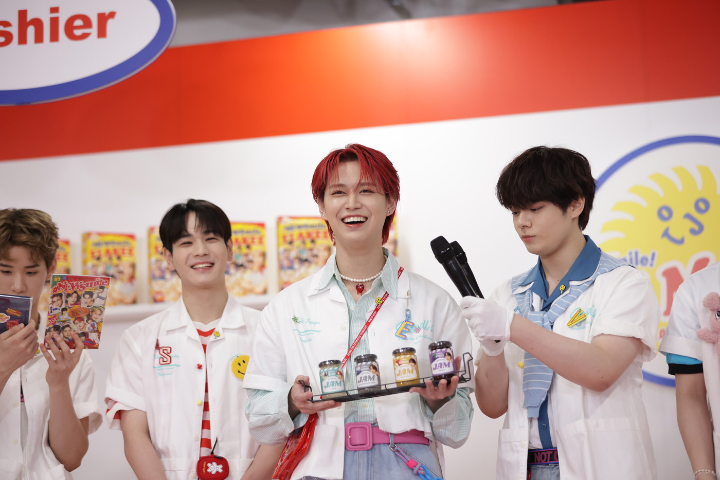 【レポート】JO1「JO1 MART」で接客にチャレンジ！ レインボーや鬼越トマホークからのクレームに頭を抱える – THE FIRST TIMES