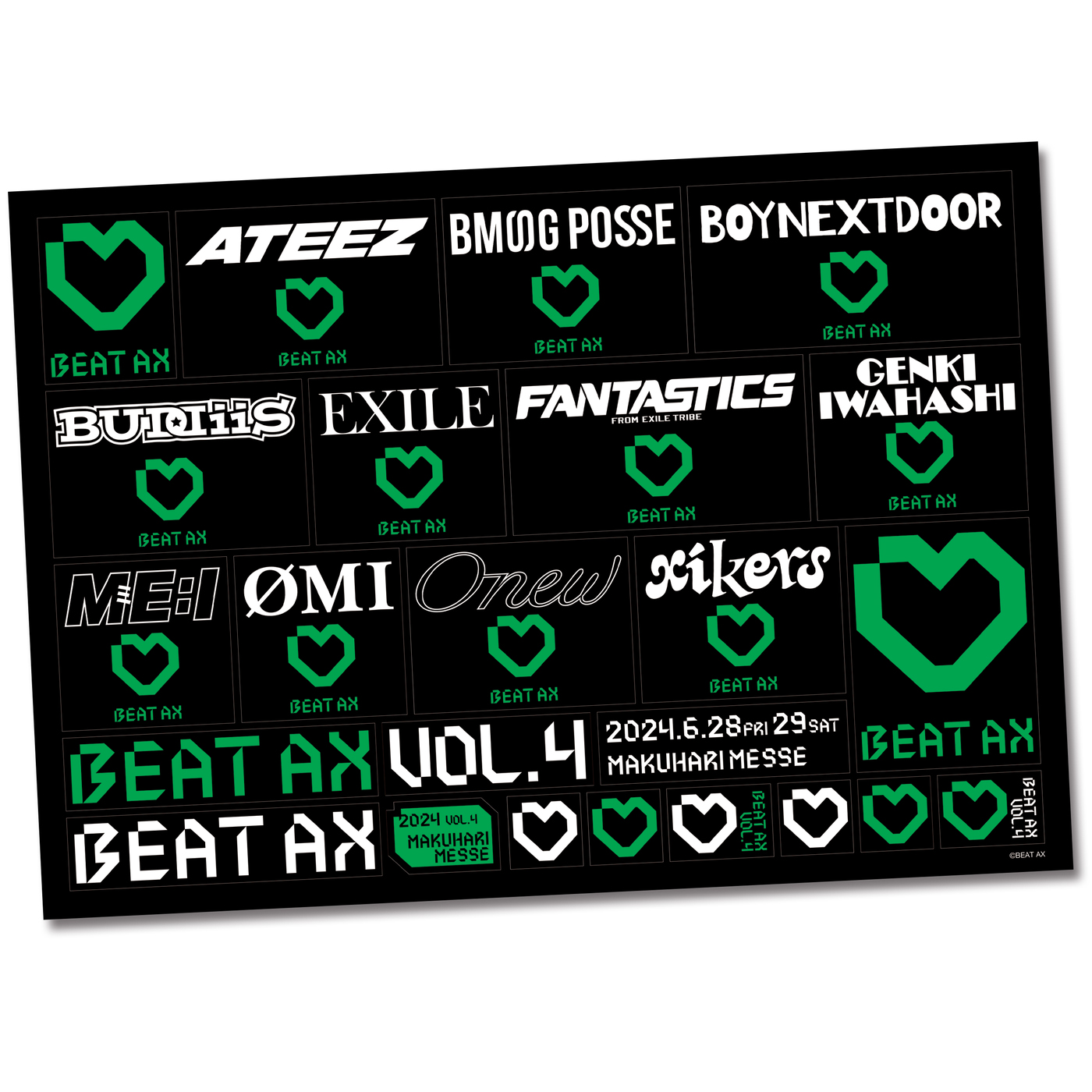 ATTEZ、BMSG POSSE、ME:I、ØMIらが出演！グローバルアーティストによる音楽の祭典『BEAT AX Vol.4』がHuluで擬似ライブ配信決定 – 画像一覧（1/22 ...