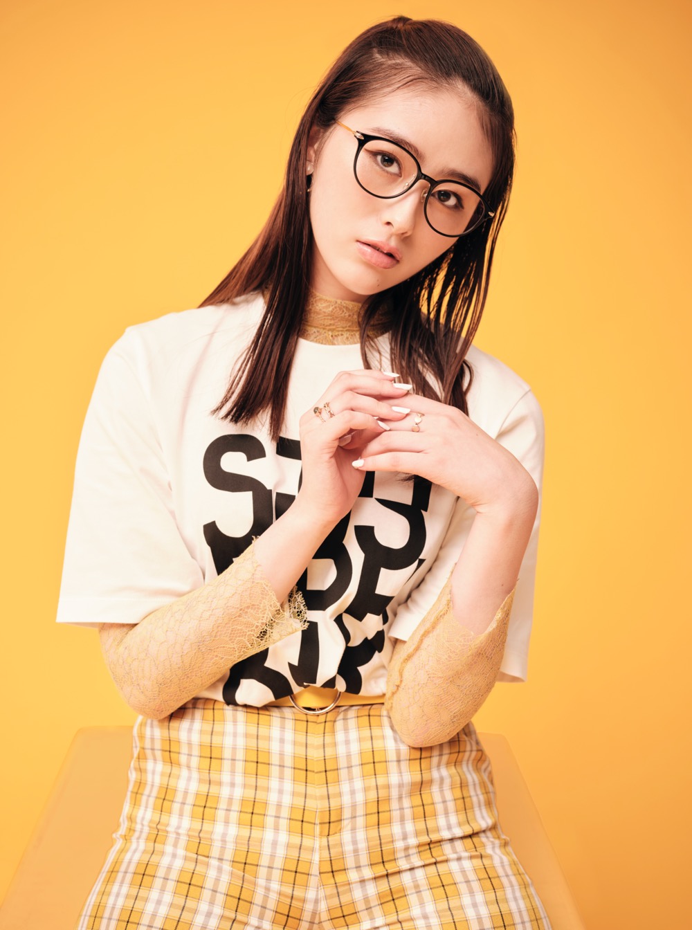 Girls2、“Zoff”キャンペーンモデルに決定！「お揃いのメガネをかけてくれたらうれしい」（石井蘭） – 画像一覧（6/27） – THE FIRST TIMES