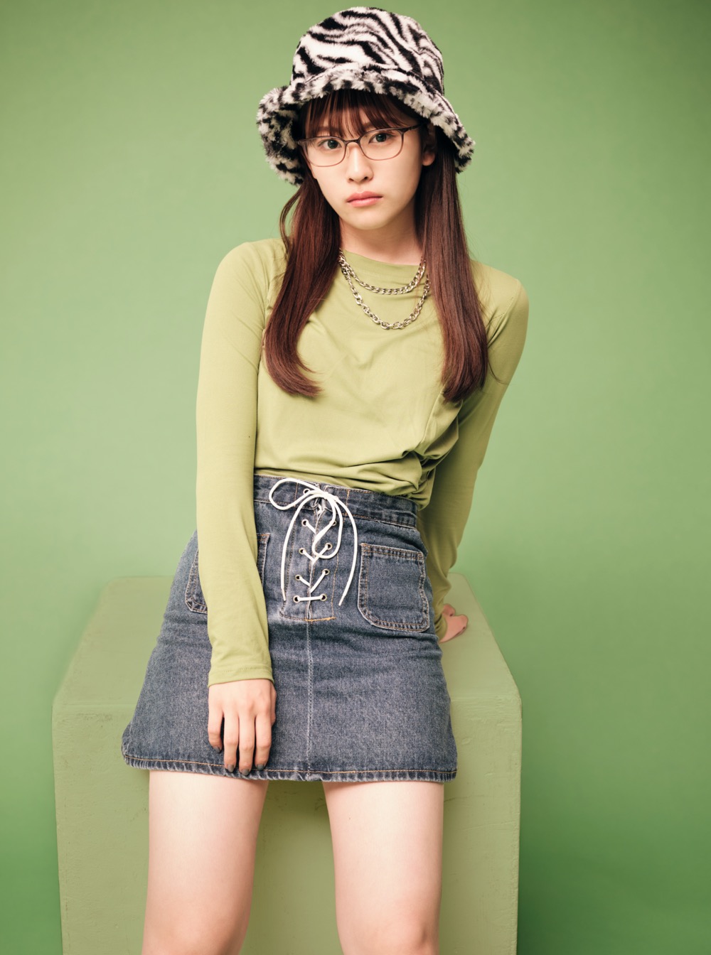 Girls2、“Zoff”キャンペーンモデルに決定！「お揃いのメガネをかけてくれたらうれしい」（石井蘭） – 画像一覧（15/27） – THE FIRST TIMES