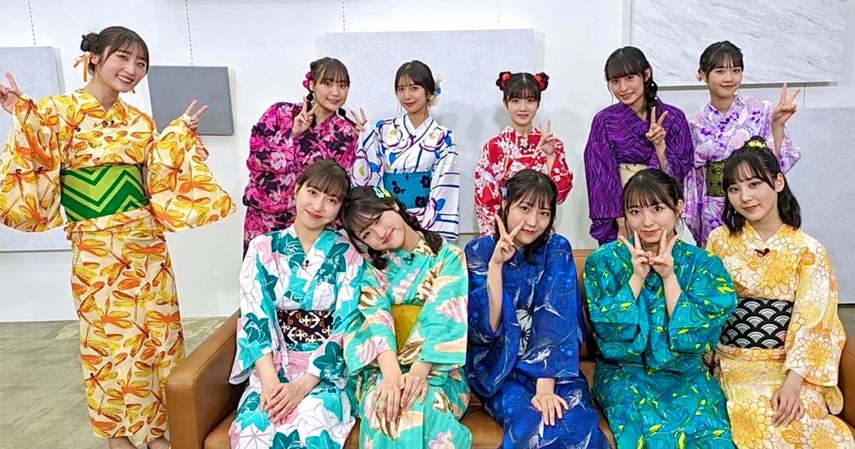 Juice=Juice、エムオン!の特番に艶やかな浴衣姿で登場 – THE FIRST TIMES