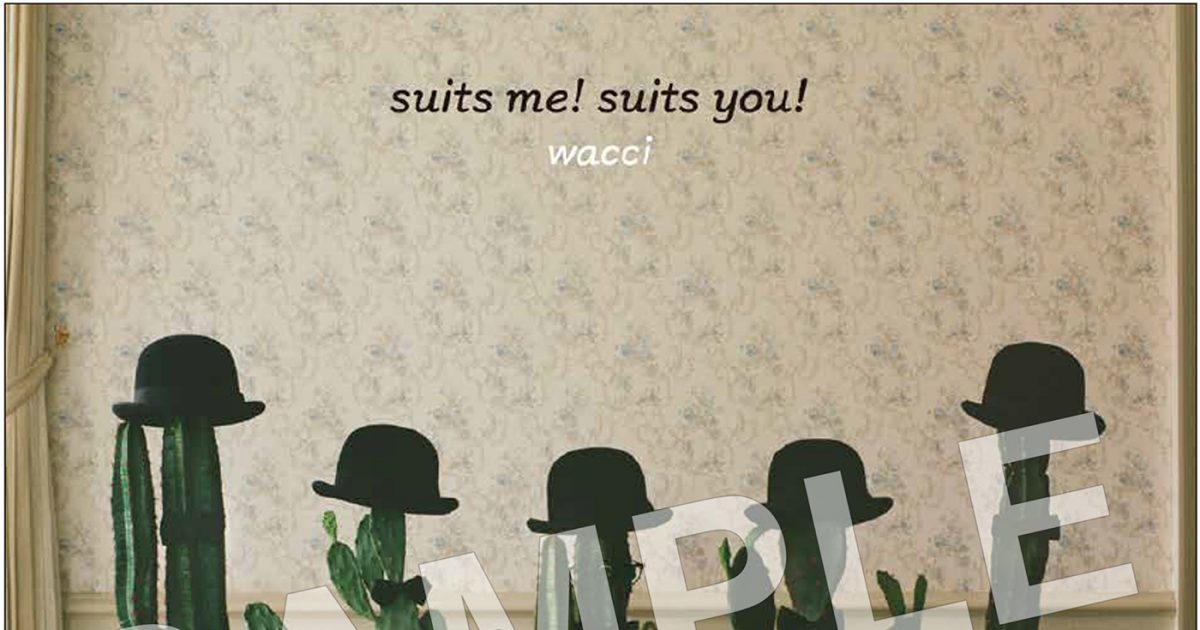 wacci、ニューアルバム『suits me! suits you!』の収録内容＆ジャケット写真＆特典絵柄公開 – 画像一覧（9/12 ...