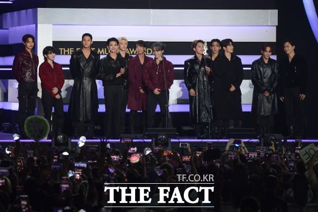 SEVENTEENが『2023 THE FACT MUSIC AWARDS (TMA)』で「大賞」を受賞 – THE FIRST TIMES