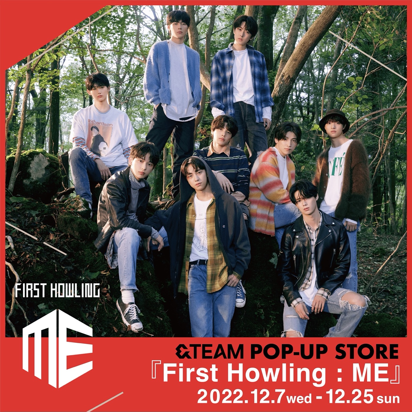 &TEAM、デビューEP『First Howling : ME』の発売を記念して全国8店舗のPARCOにてキャンペーンの開催が決定 – 画像一覧（8/9） – THE FIRST TIMES