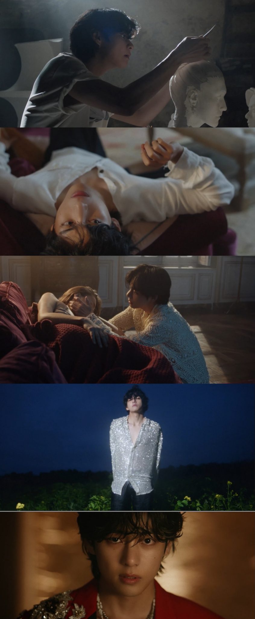 BTS V新曲「Winter Ahead」MV公開！モチーフはギリシャ神話に登場するピグマリオン – THE FIRST TIMES
