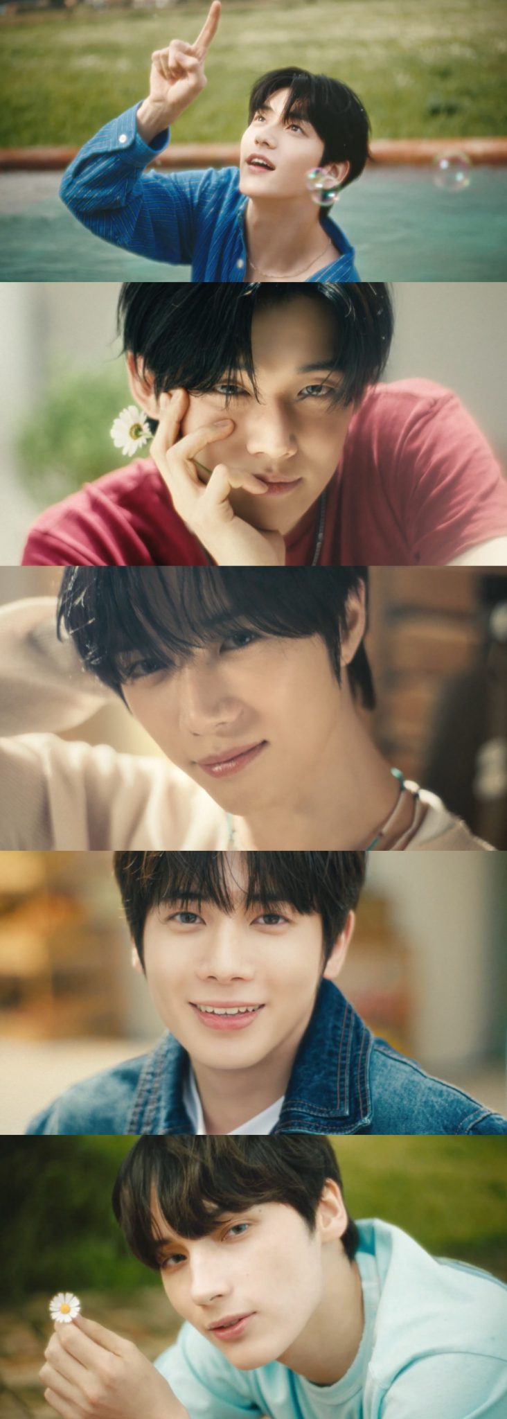 TOMORROW X TOGETHER、心ときめく爽やかラブソング「Love Language」MV公開 – THE FIRST TIMES