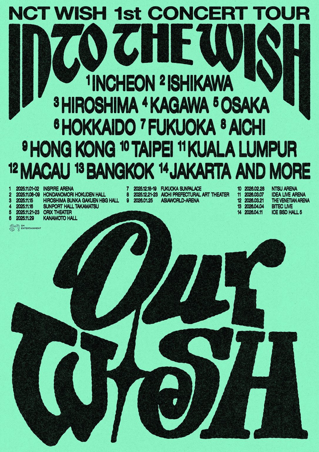 NCT WISHが初のファンクラブイベントを開催！自身初のコンサートツアーを発表 – THE FIRST TIMES